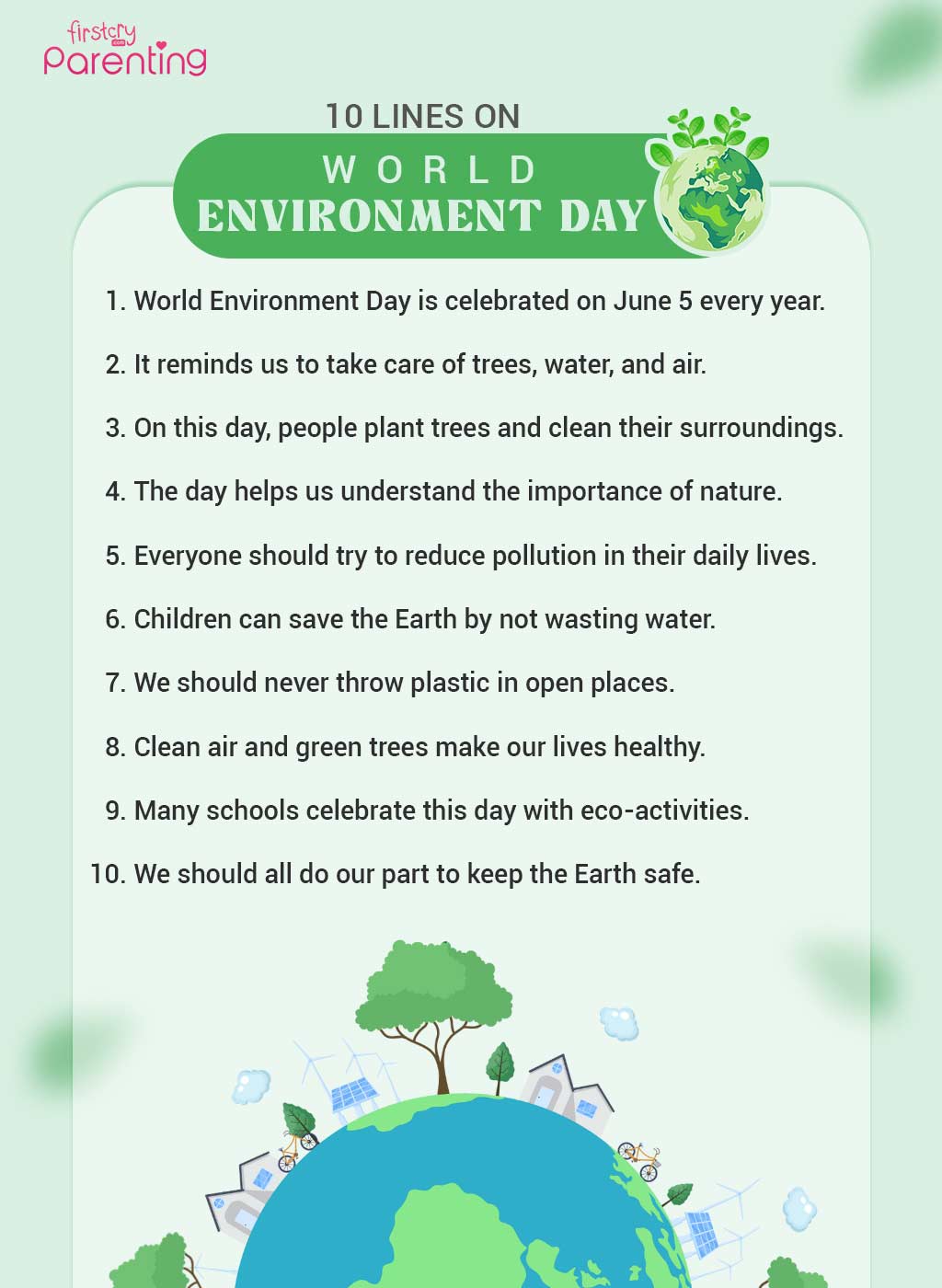 Essay on World Environment Day for Students and Children