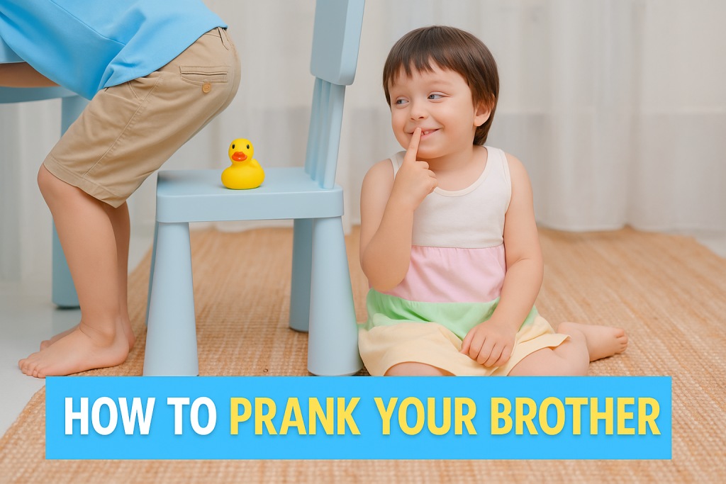 How to Prank Your Brother: 40 Creative Ways & Funny Ideas