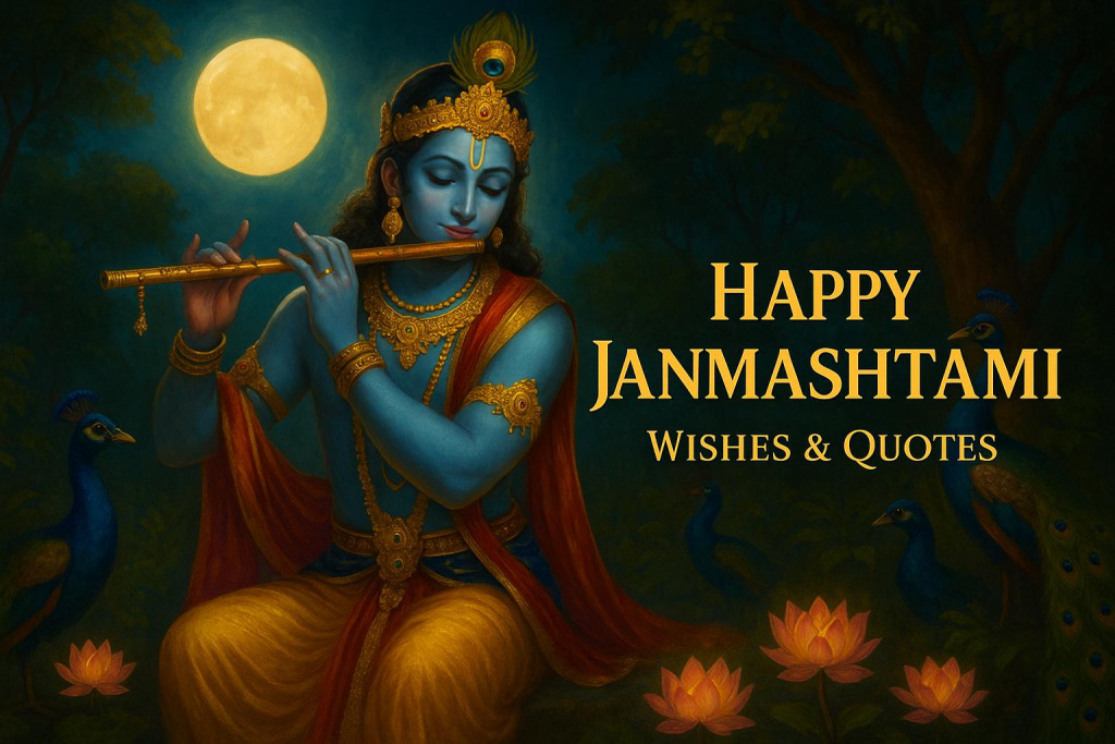 80+ Happy Janmashtami Wishes and Quotes for 2025