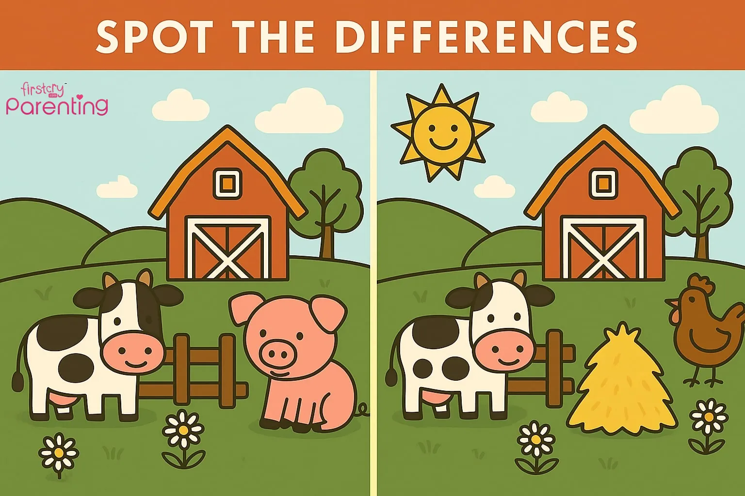 Spot The Difference Games - Find the Difference Between Two Pictures