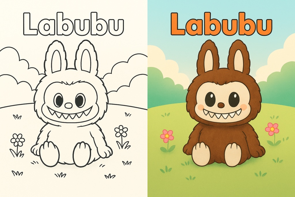 25 Labubu Coloring Pages: Free Printable Sheets, Pictures for Kids