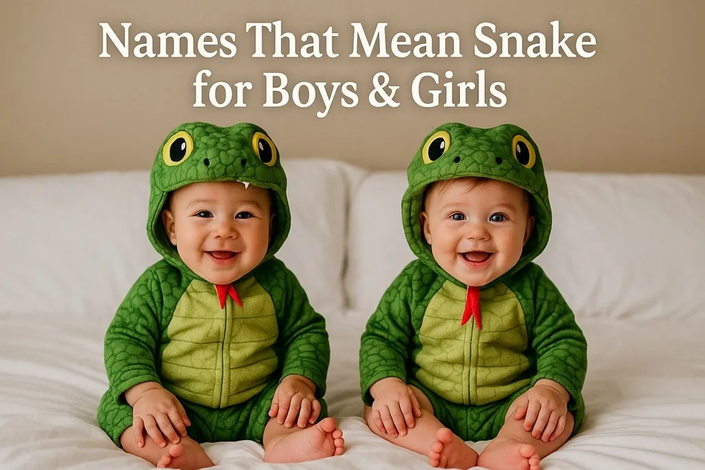 100 Names That Mean Snake For Boys & Girls