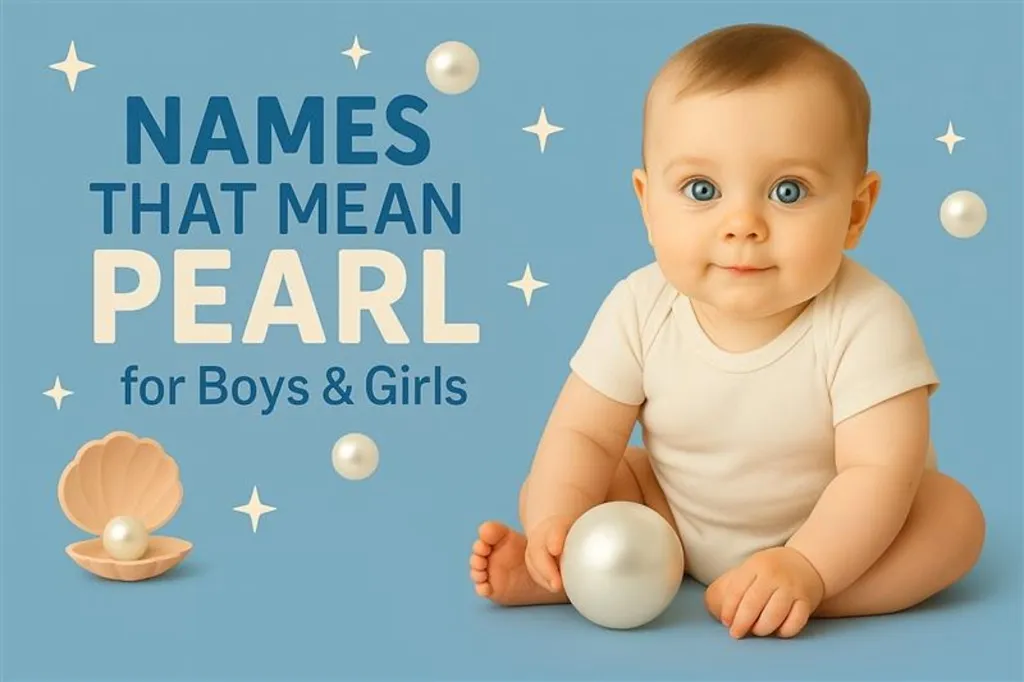 100+ Names That Mean Pearl for Baby Boys & Girls