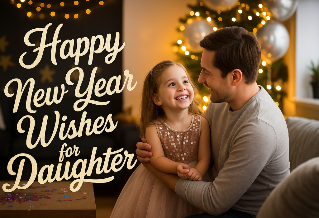 150+ Happy New Year Wishes for Daughter - Inspire Her to Shine Brighter ...
