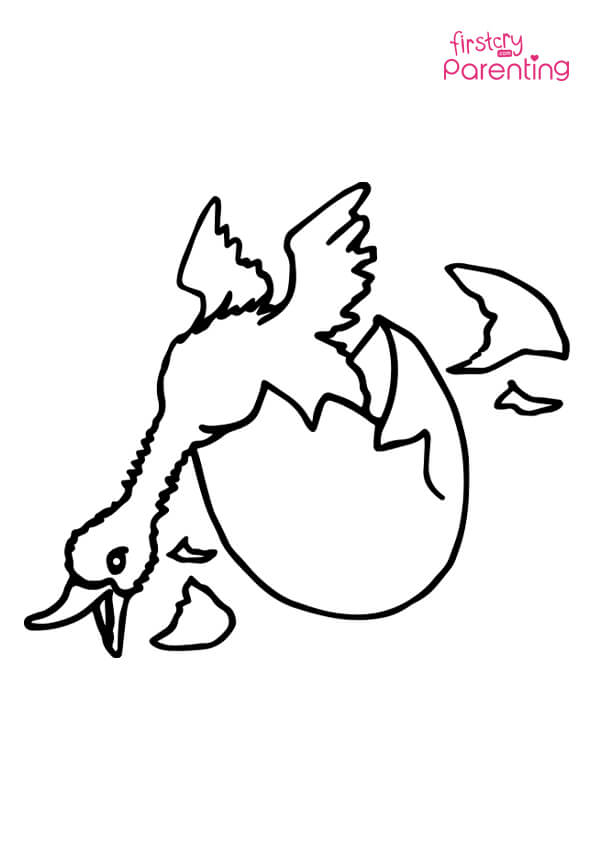 Easy Duck Coloring Page for Kids | FirstCry Parenting