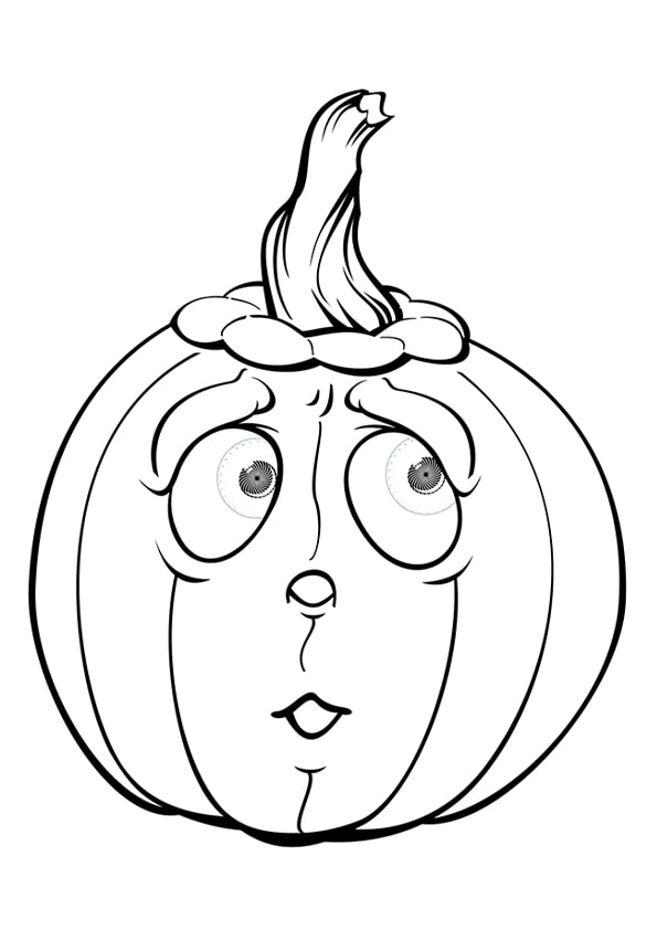 Easy Printable Brinjal Coloring Pages for Kids