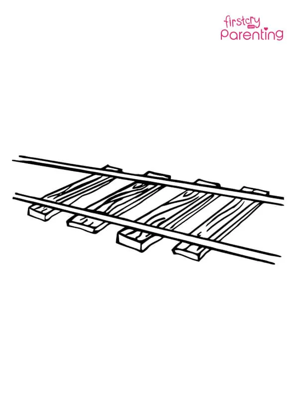 Easy Printable Train Coloring Pages for Kids